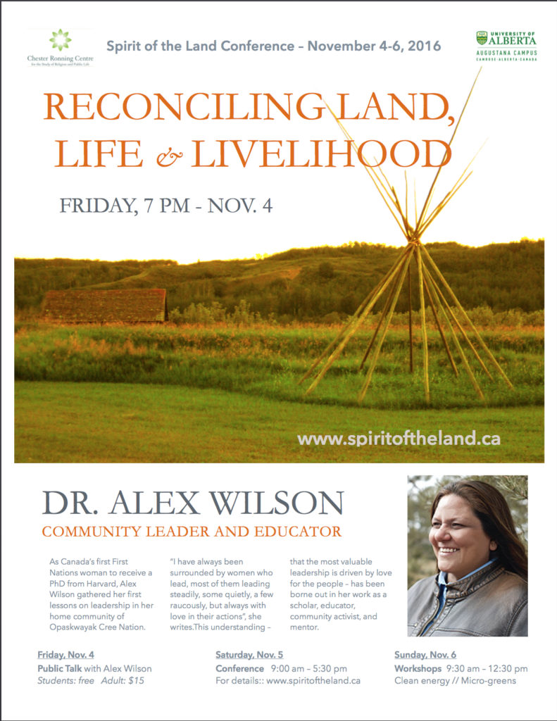 Dr. Alex Wilson – Spirit of the Land Foundation